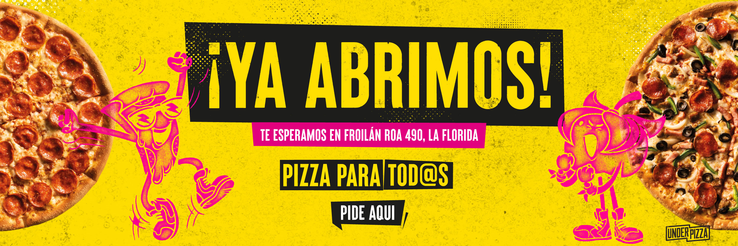 UNDERPIZZA - PIZZA PARA TOD@S